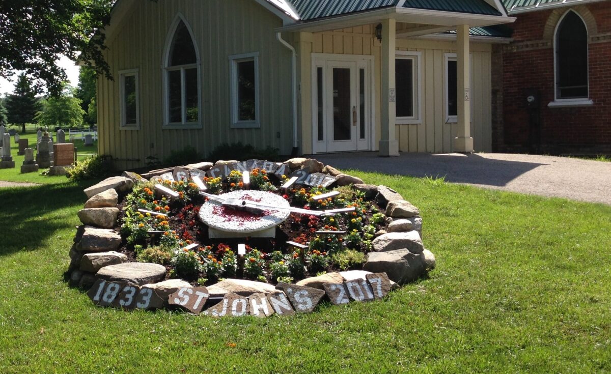 Floral clock honours Canada’s sesquicentennial - The Toronto Anglican