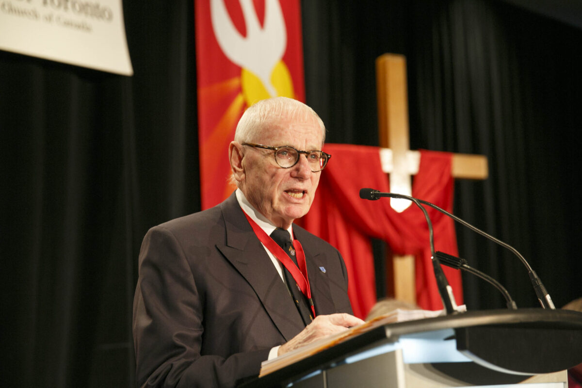 Canon Falby retires as chancellor - The Toronto Anglican